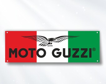 Moto Guzzi Banner - Etsy