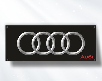 Audi Garage Banner | Etsy
