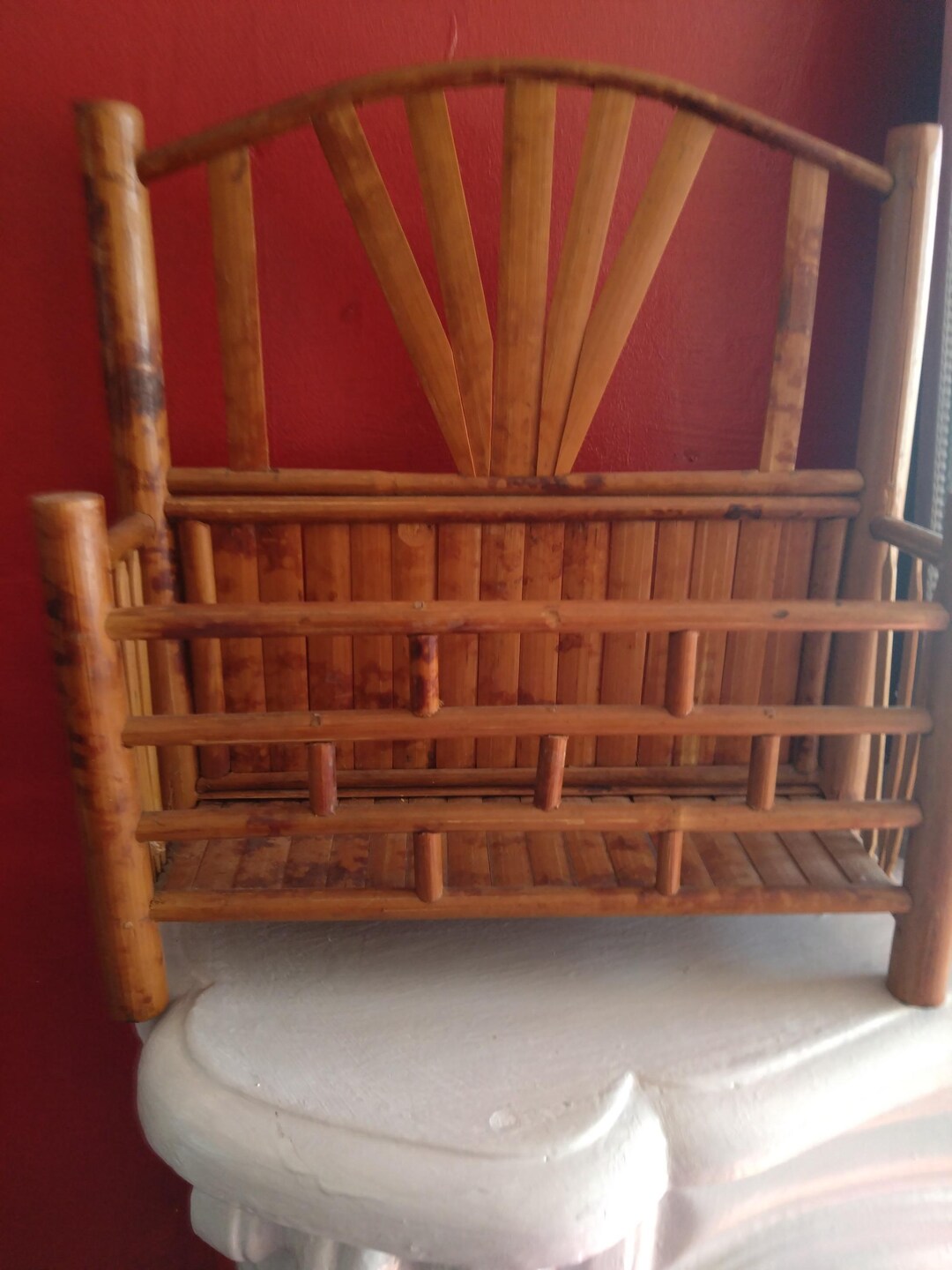 Vintage Bamboo Letter Rack, Multi Purpose - Etsy