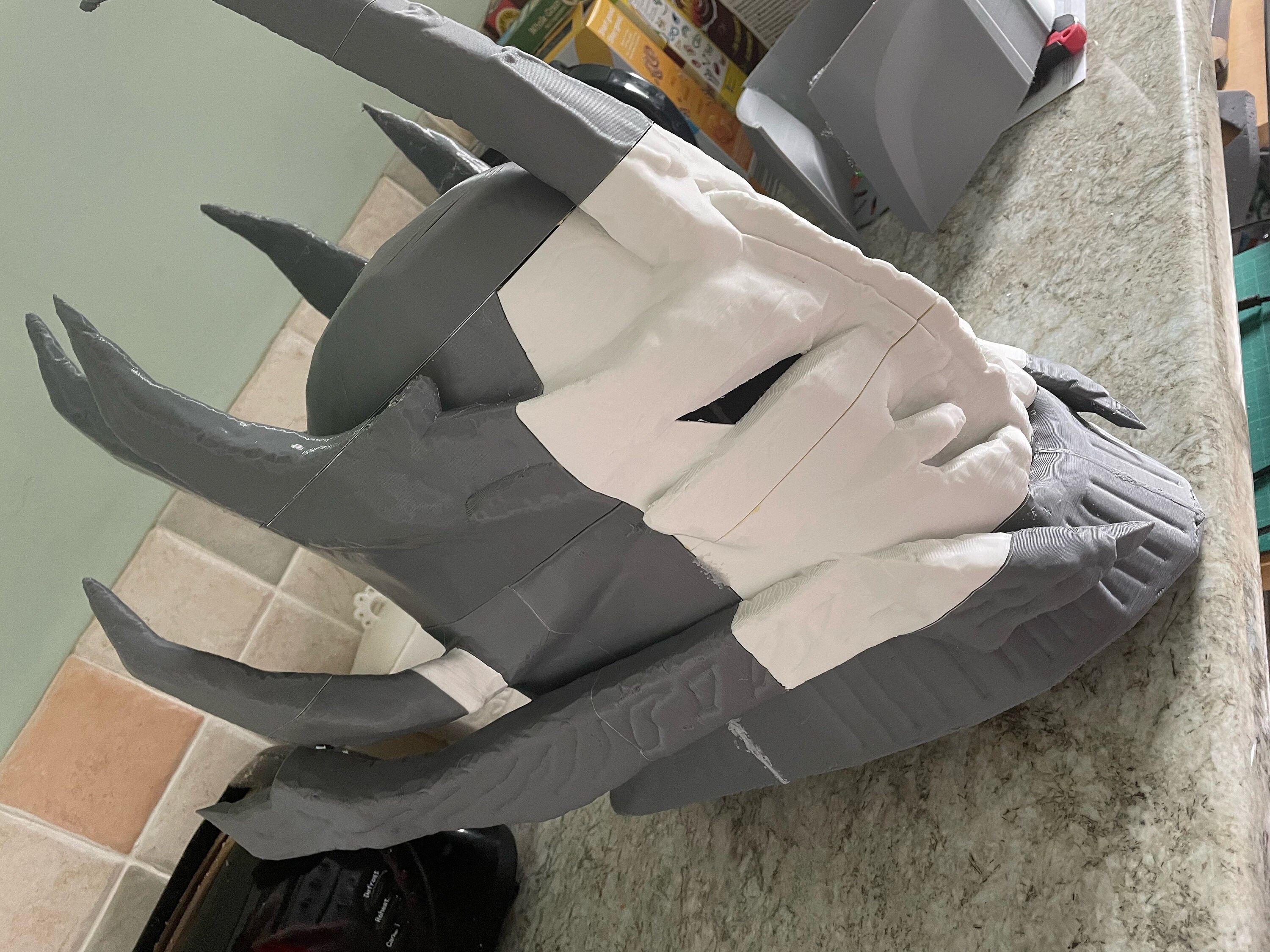 Daedric Helm From the Elder Scrolls Oblivion STL File for 3D Printer - Etsy