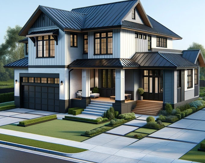 Online House Exterior Design, 3D Architectural Rendering, Custom Home ...