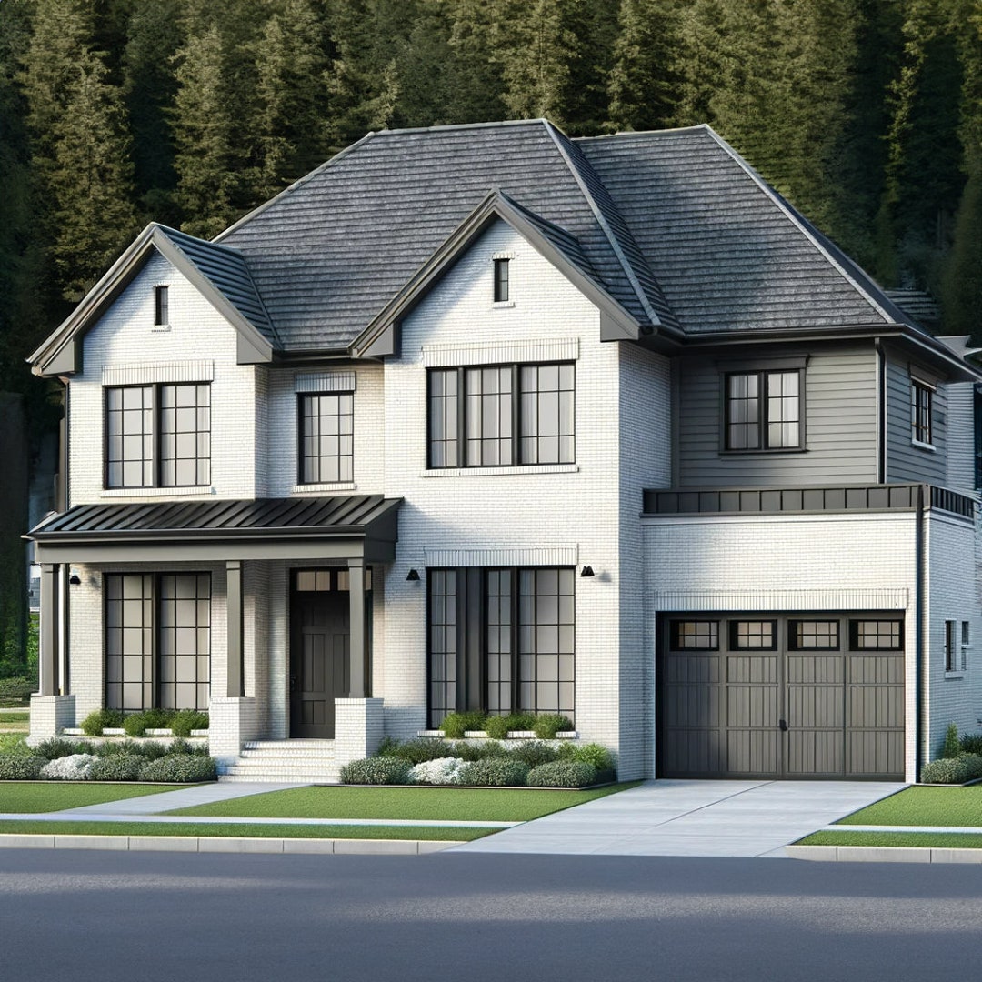 Custom Exterior Design Services for New Homes, Custom 3D Rendering for ...