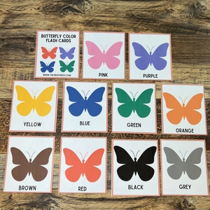 Butterfly Color Matching Printable • Preschool Printable • Color ...