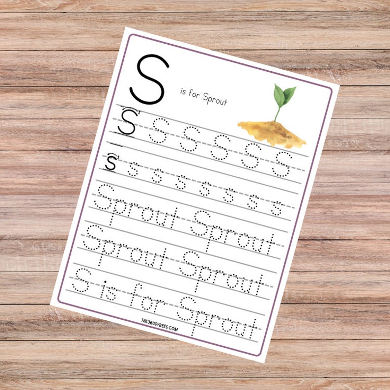 Life Cycle of a Pumpkin Letter and Word Tracing Worksheets / Fall ...