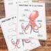 Anatomy of a Octopus Printable // Ocean Exploration // Ocean Busy Book ...