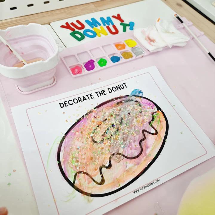 Decorate the Donut Printable // Donut Day Activity - Etsy