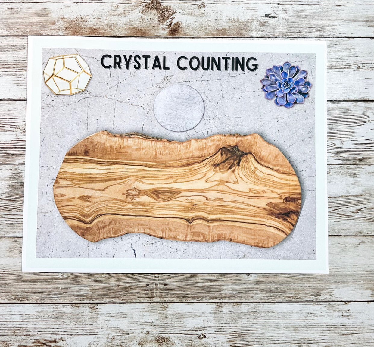 Crystal Counting Printable • Preschool Printable • Homeschool ...