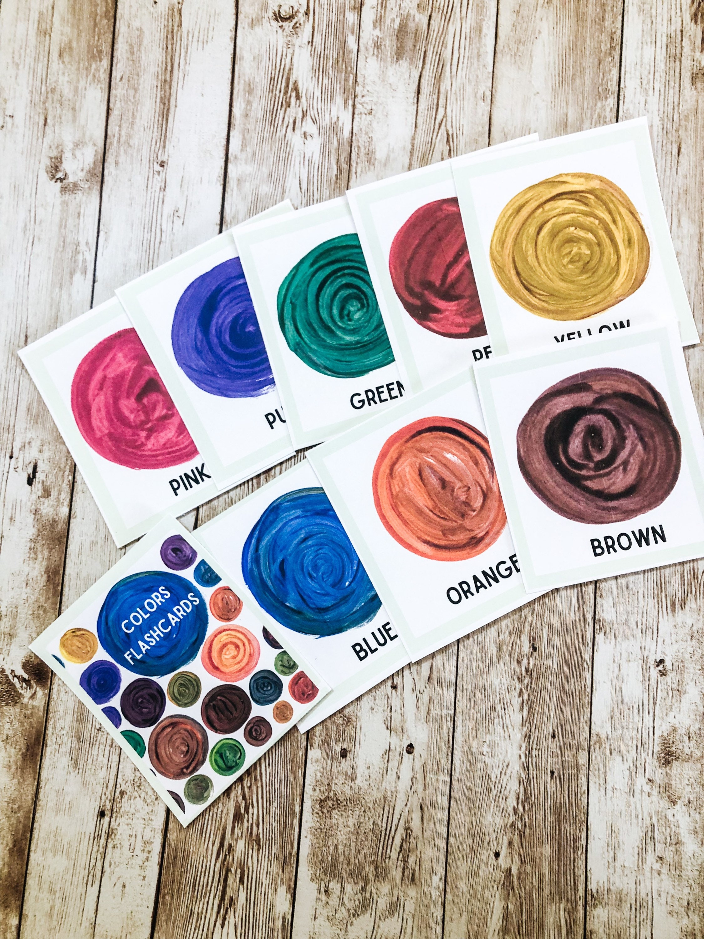 Color Learning Printable • Preschool Printable • Color Learning ...