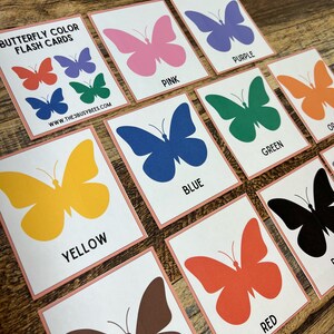 Butterfly Color Matching Printable • Preschool Printable • Color ...