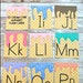 Ice Cream Cone Alphabet Flash Cards • Preschool Printable • Letter ...