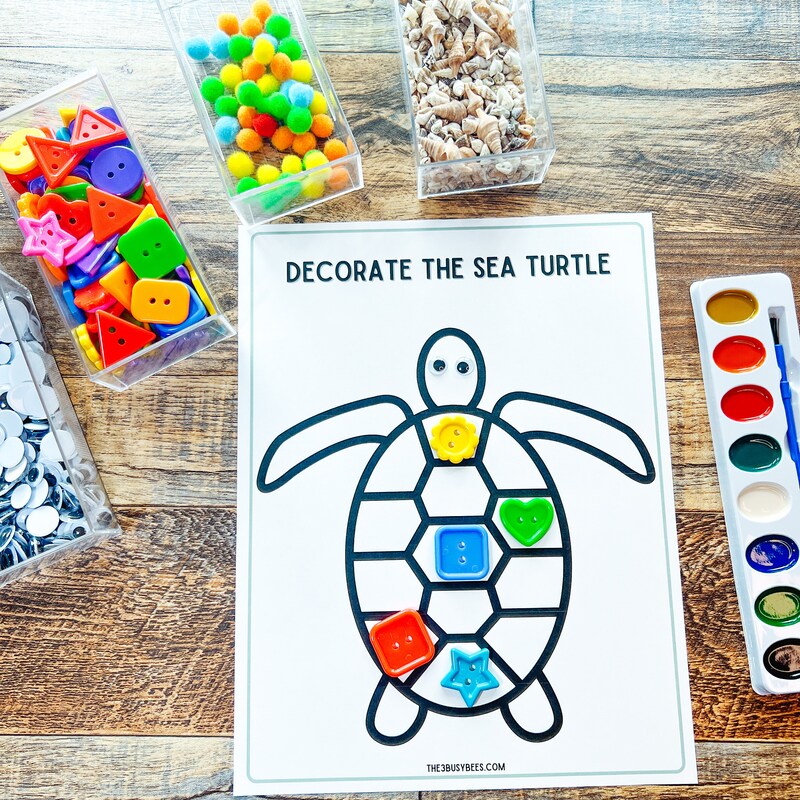 Turtle Printables - Etsy
