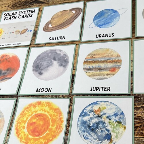 Solar System Planets Spaceship Foldout Space Learning - Etsy