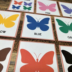 Butterfly Color Matching Printable • Preschool Printable • Color ...