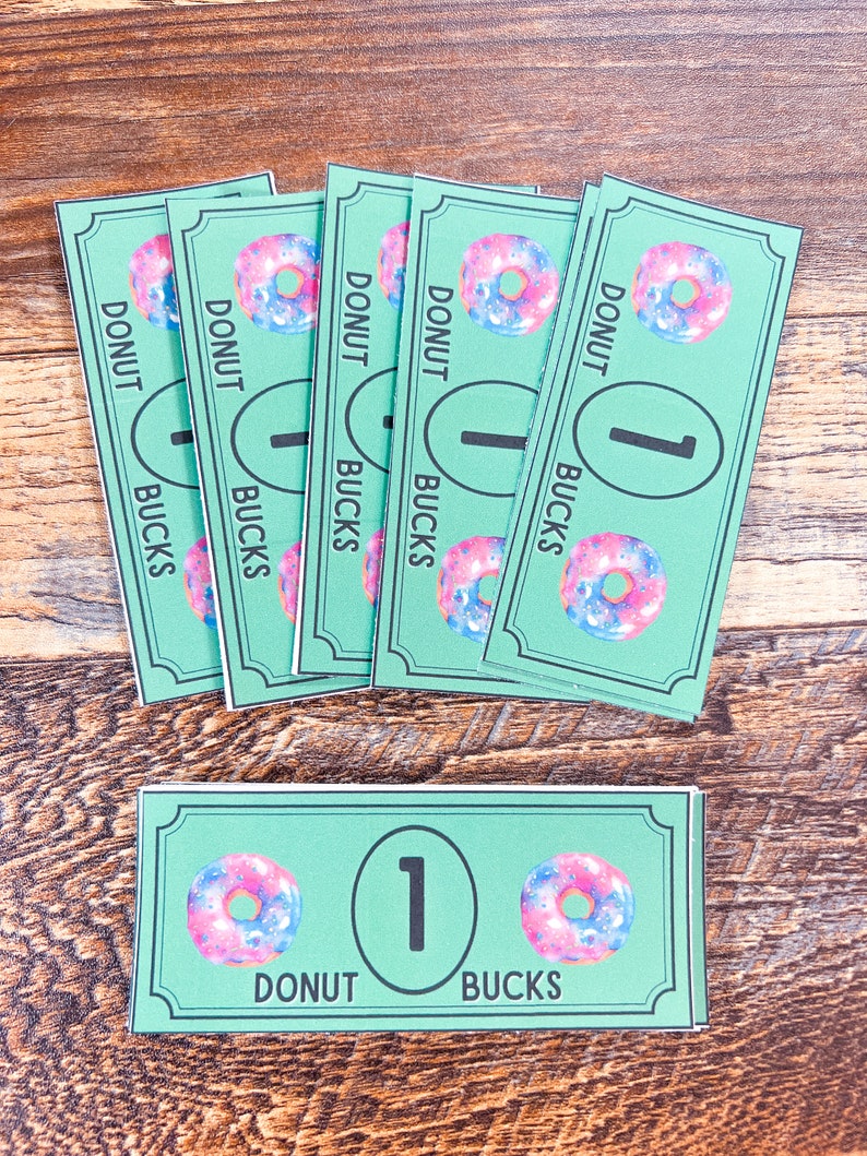 Donut Shop Pretend Play Printables // Dramatic Play // Donut Day ...