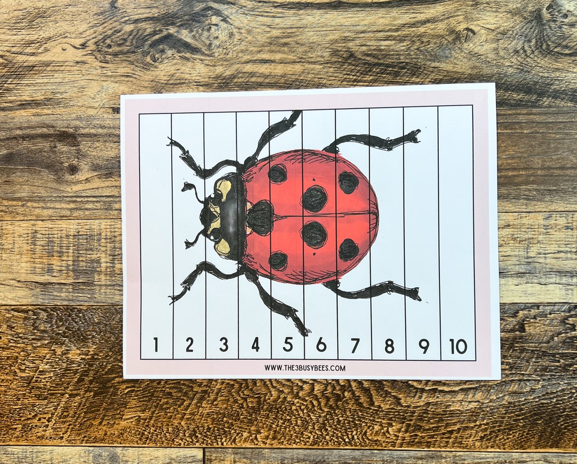 Insect Number Sequencing Puzzles Insect Learning Mini Beasts Printable ...