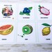 Tropical Fruit Flash Cards • Montessori Printable • Educational ...
