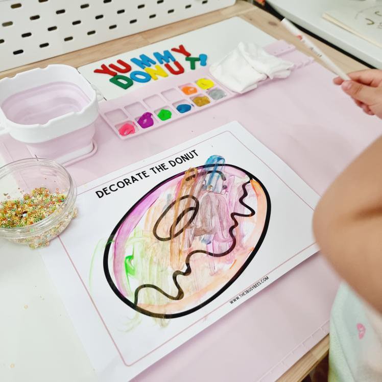 Decorate the Donut Printable // Donut Day Activity - Etsy