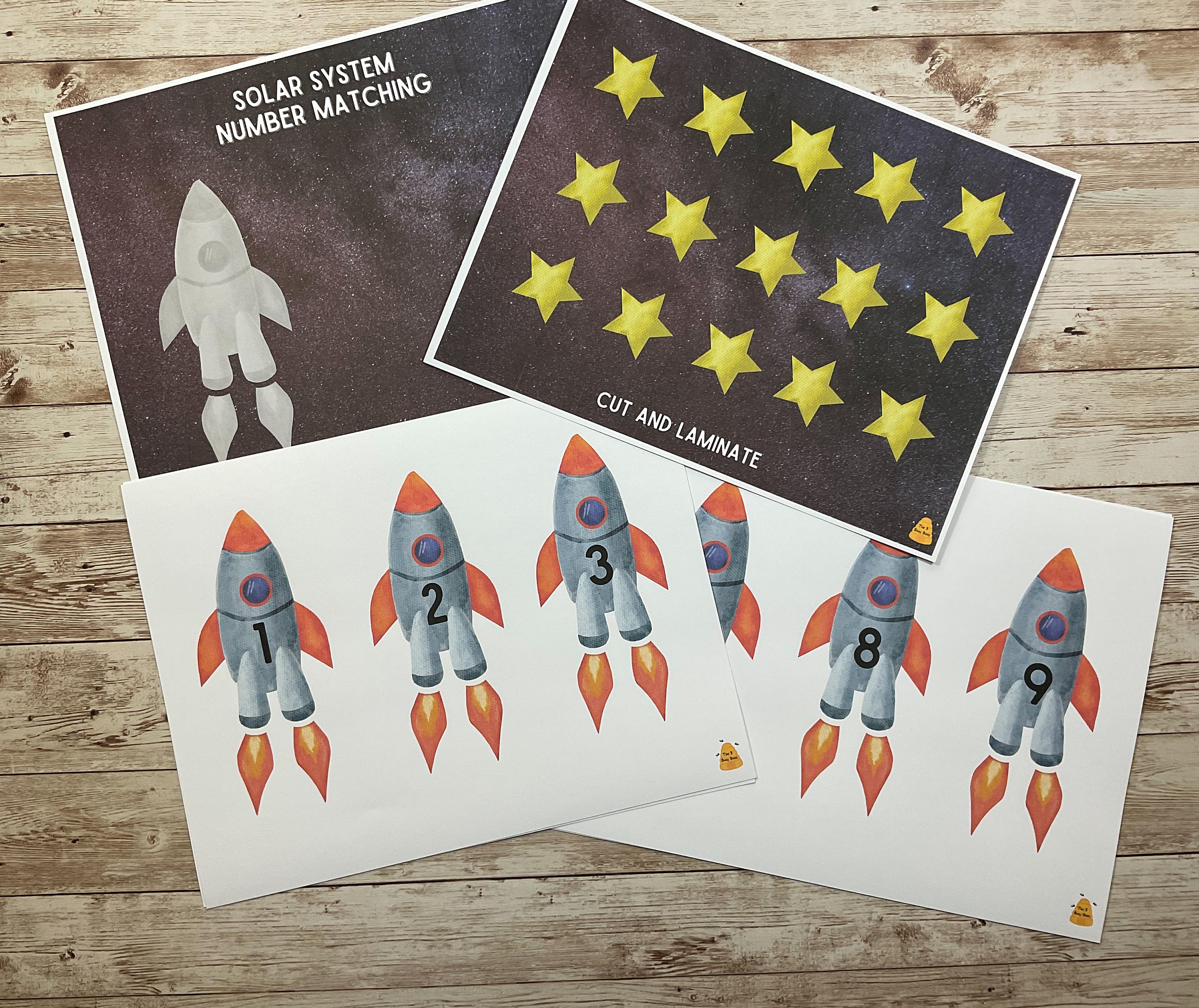 Solar System Number Learning Game • Solar System Learning • Planets ...