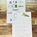 Insect Letter Tracing Worksheet • Insect Learning • Mini Beasts ...