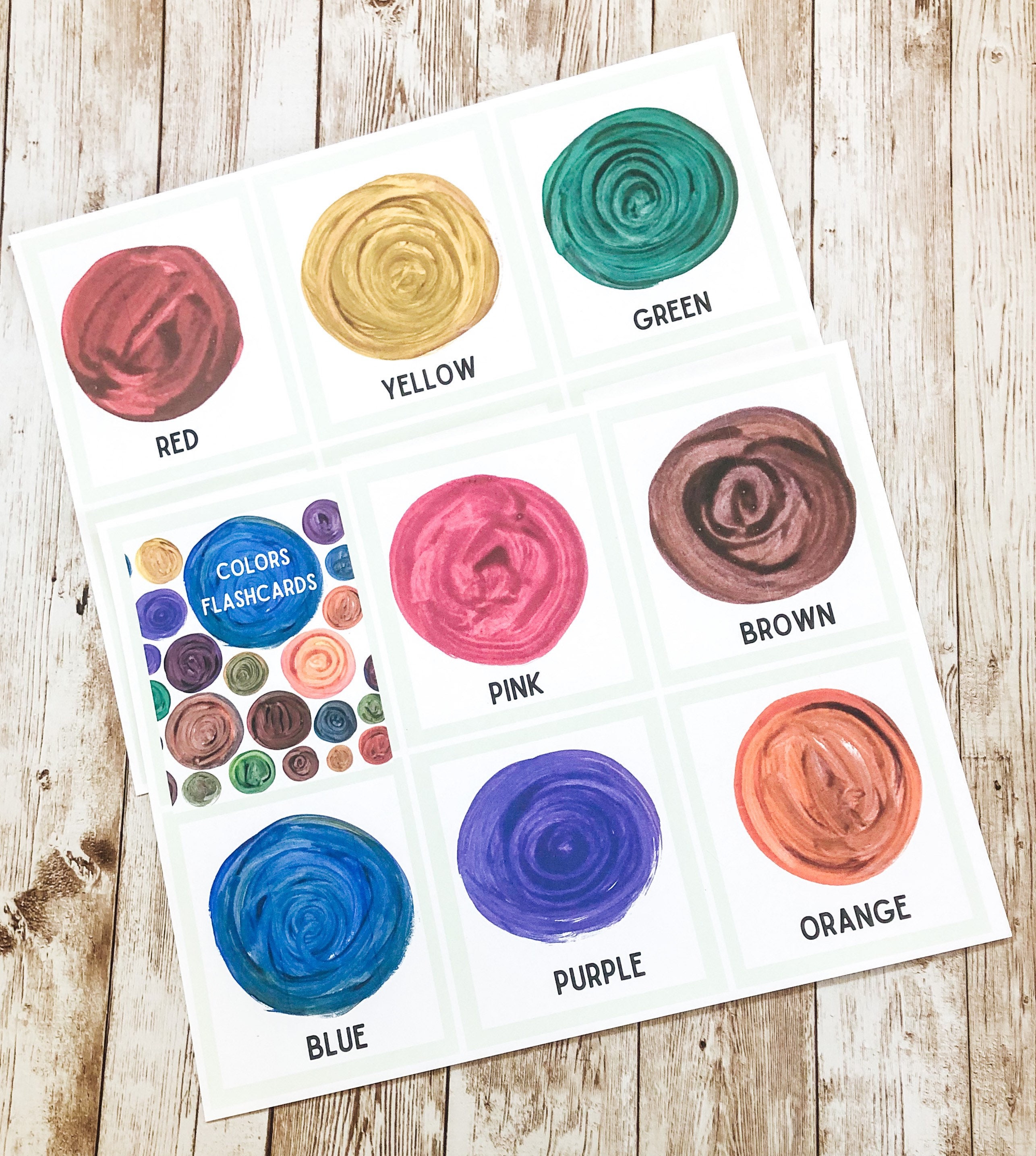Color Learning Printable • Preschool Printable • Color Learning ...