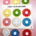 Donut Color Matching Printable • Preschool Printable • Homeschool ...