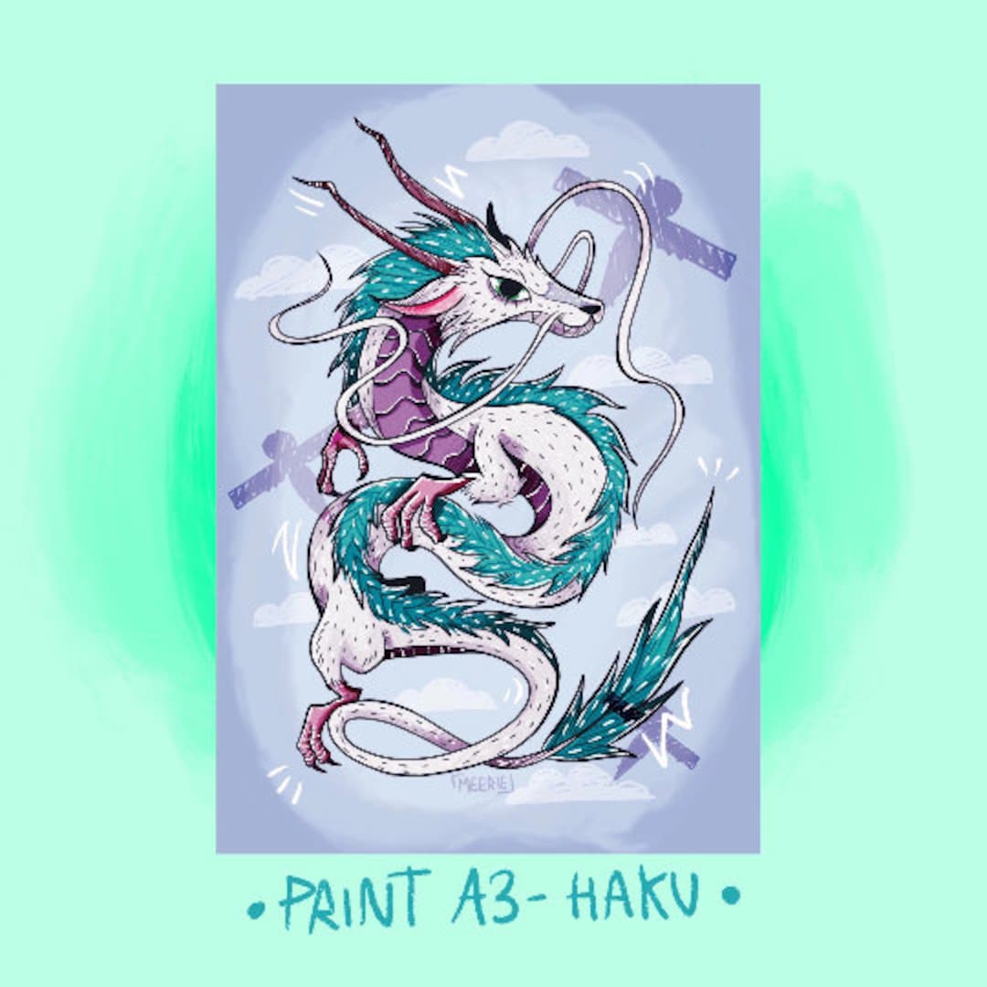 HAKU - Print Illustration A3 - Etsy