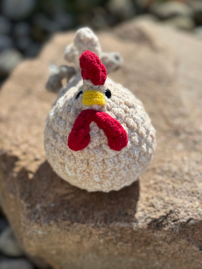 Adorable Crochet Mabel Chicken & Family - Etsy
