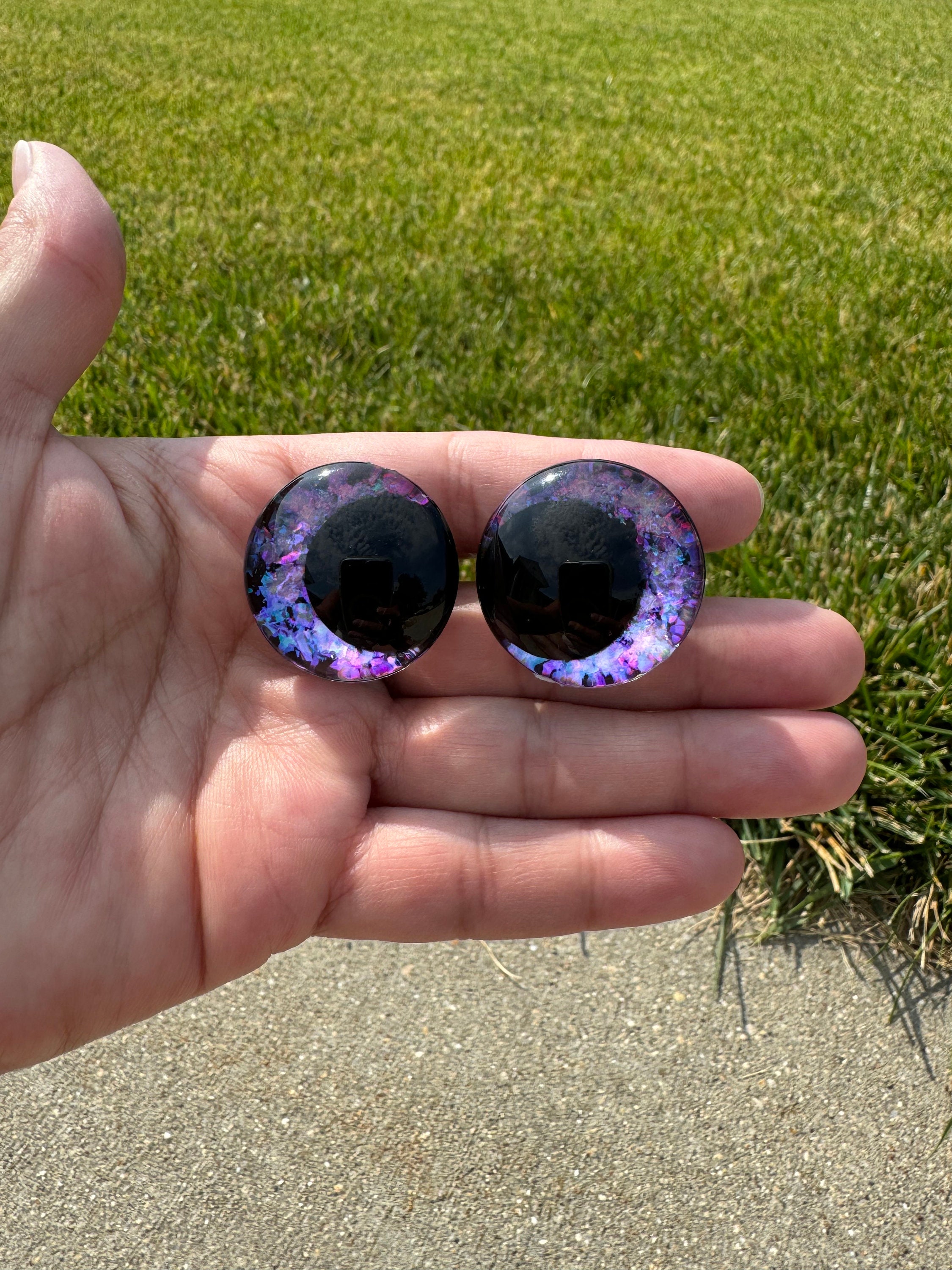 Hand Painted Safety Eyes: Custom Amigurumi Eyes (20mm-30mm) - Etsy