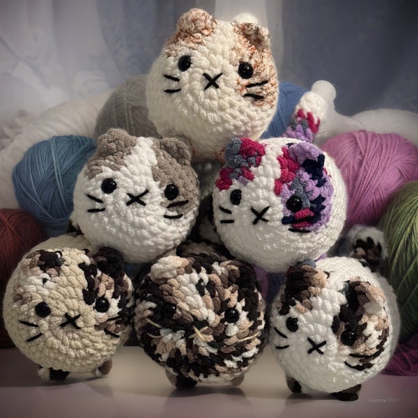 Loaf Cat Plushie Crochet - Etsy