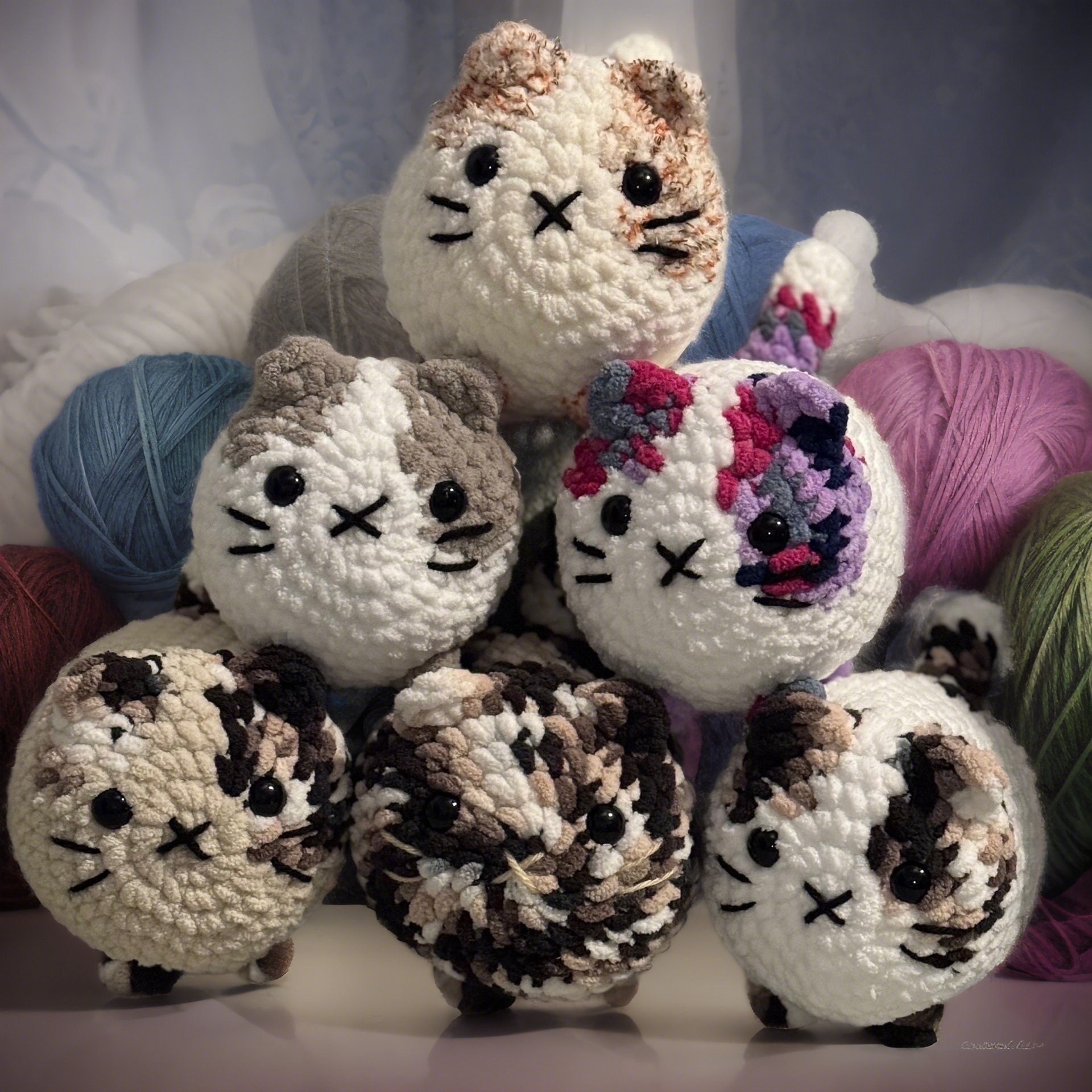 Adorable Crochet Loaf Cat | Loaf Kitty Plushie - Etsy