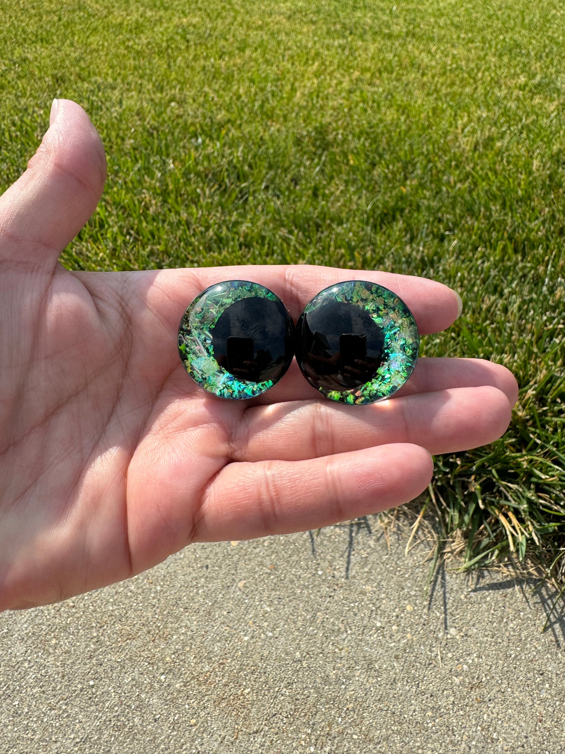 Hand Painted Safety Eyes: Custom Amigurumi Eyes (20mm-30mm) - Etsy