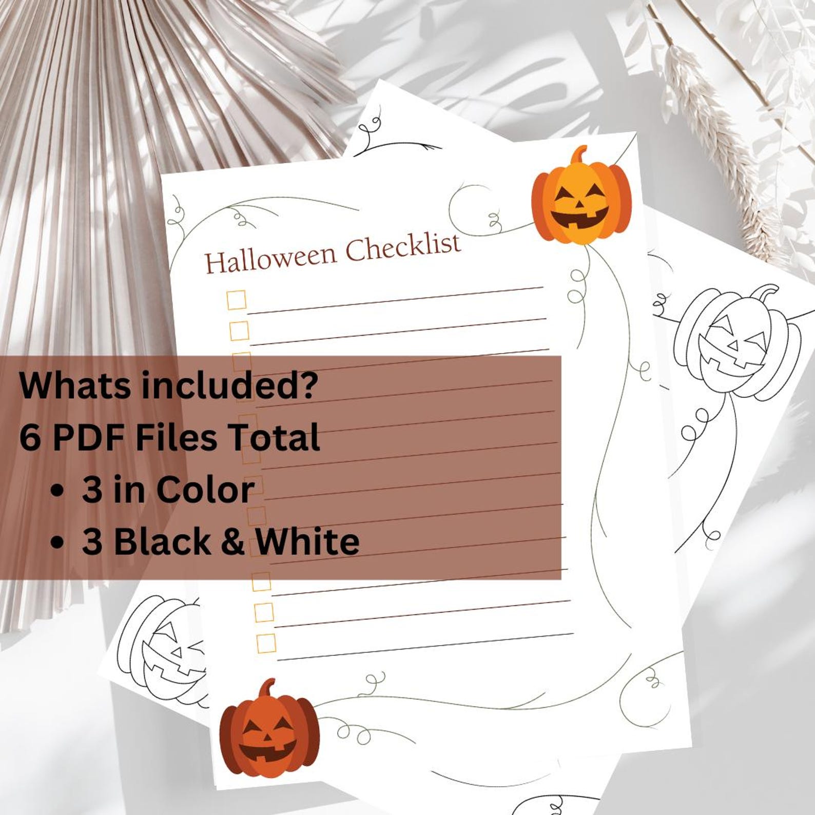 Ultimate Halloween Checklist | Printable Halloween Planner | Spooky ...