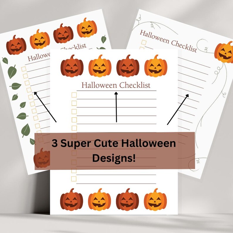 Ultimate Halloween Checklist | Printable Halloween Planner | Spooky ...