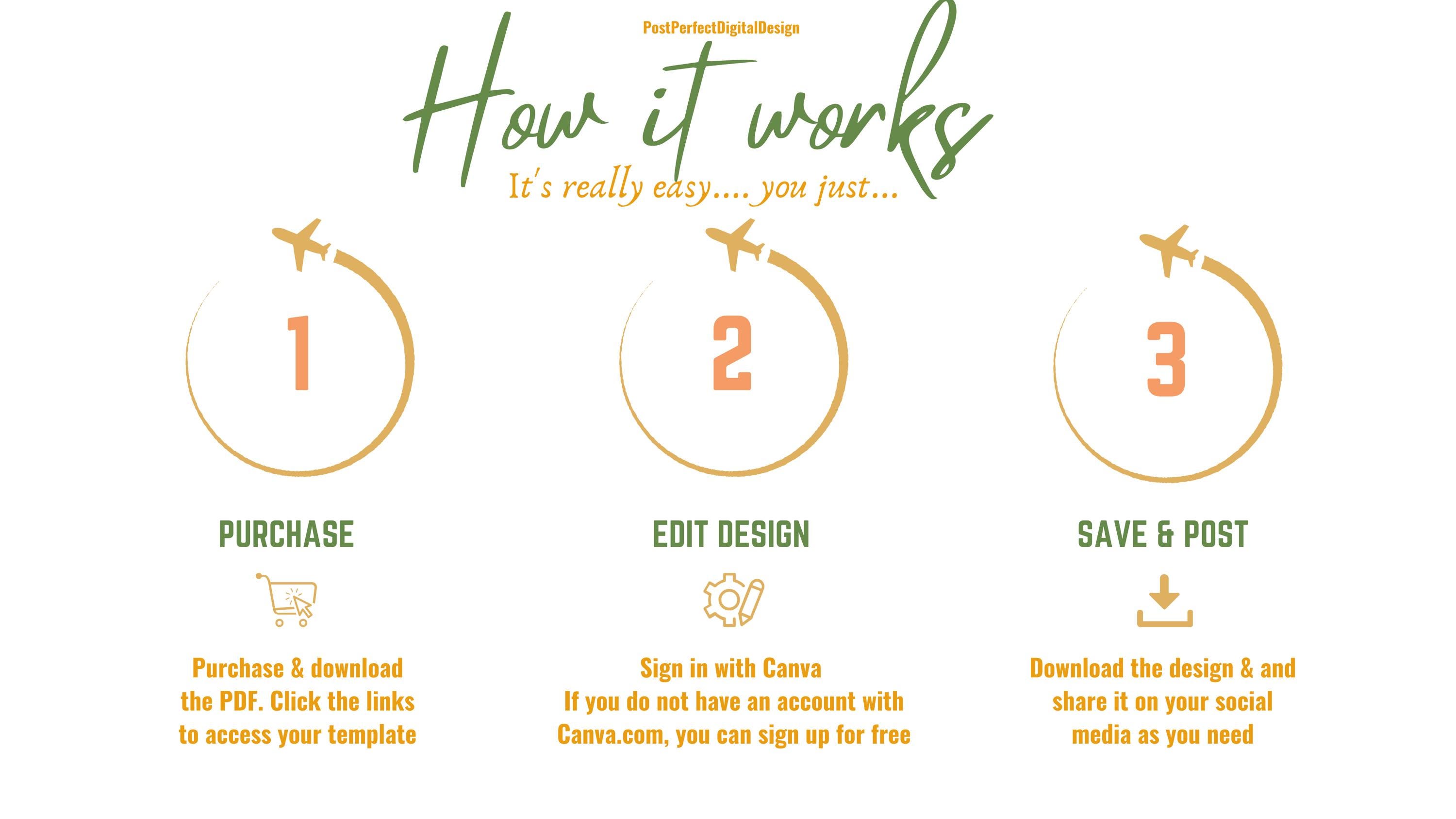 Bundle #2 - Travel Agent Marketing Quotes Post Templates - Travel Agent ...