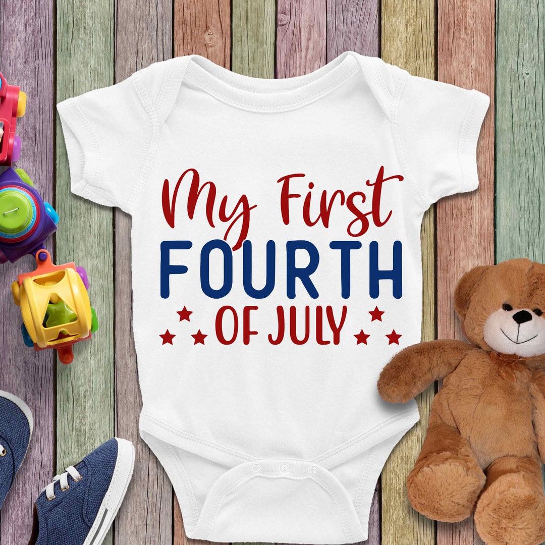 My First 4th of July PNG Digital Instant Download. America Independence ...
