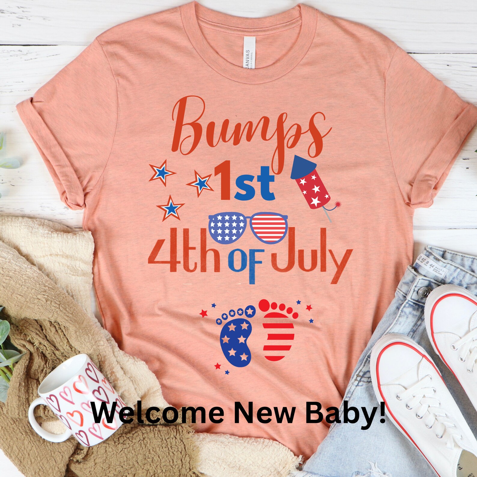 Independence Day Bumps 1st 4th of July Expecting Mommy PNG Digital ...