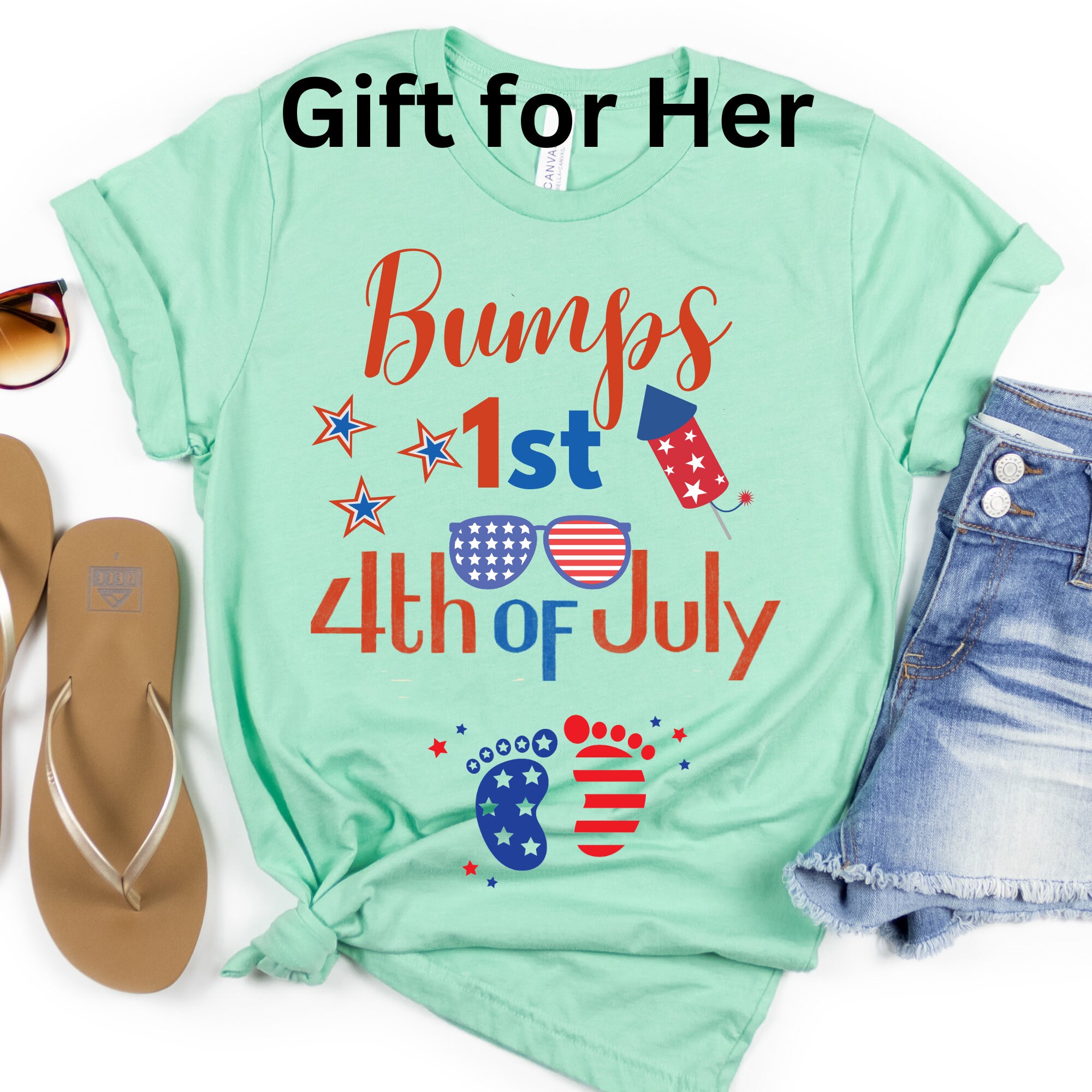 Independence Day Bumps 1st 4th of July Expecting Mommy PNG Digital ...