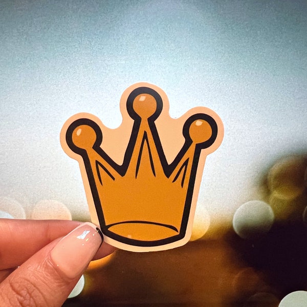 Crown Sticker - Etsy