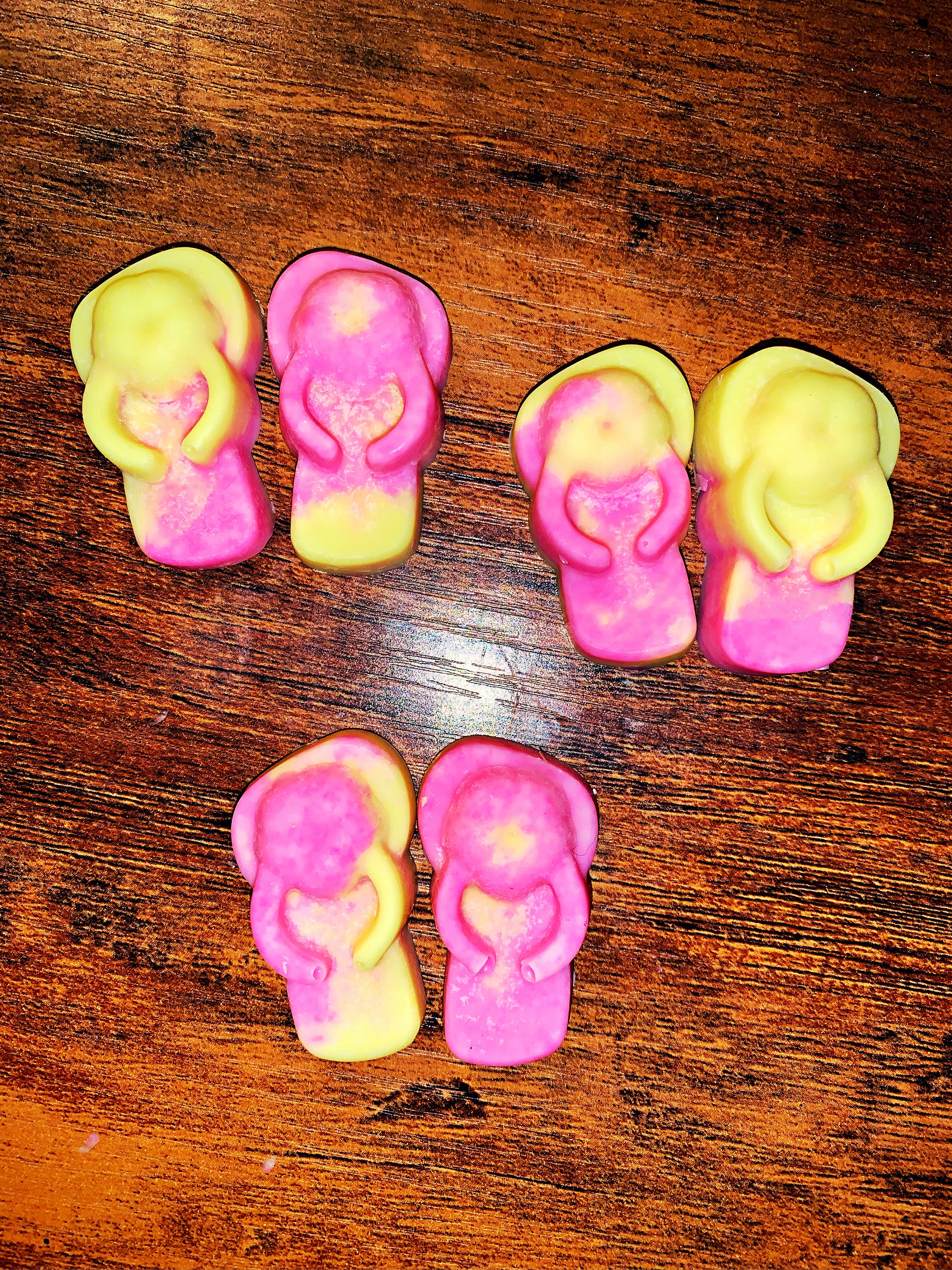 8 Pink Lemonade Flip Flop Wax Melts - Etsy