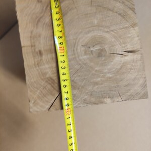Wooden Oak Cube Wooden Stump Oak Block Fully Natural Raw Crude Material ...