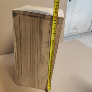Wooden Oak Cube Wooden Stump Oak Block Fully Natural Raw Crude Material ...
