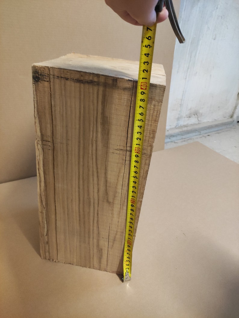 Wooden Oak Cube Wooden Stump Oak Block Fully Natural Raw Crude Material ...