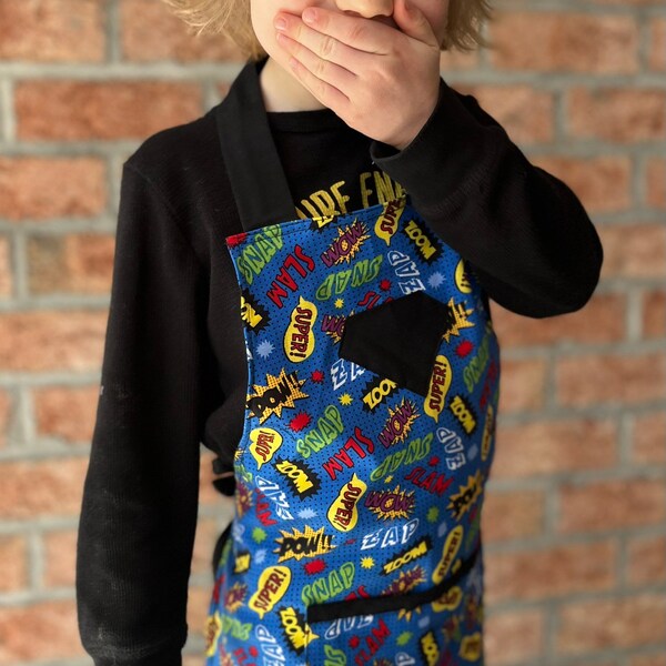 Superhero Apron - Etsy