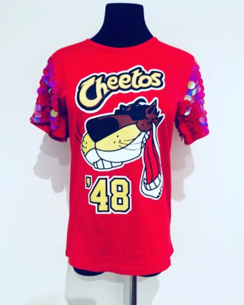 Cheetos Snacks Junk Fast Food Cartoon Tiger Psychedelic Tshirt ...