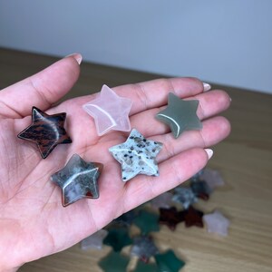 One Mini Star Crystal Carving - Etsy UK