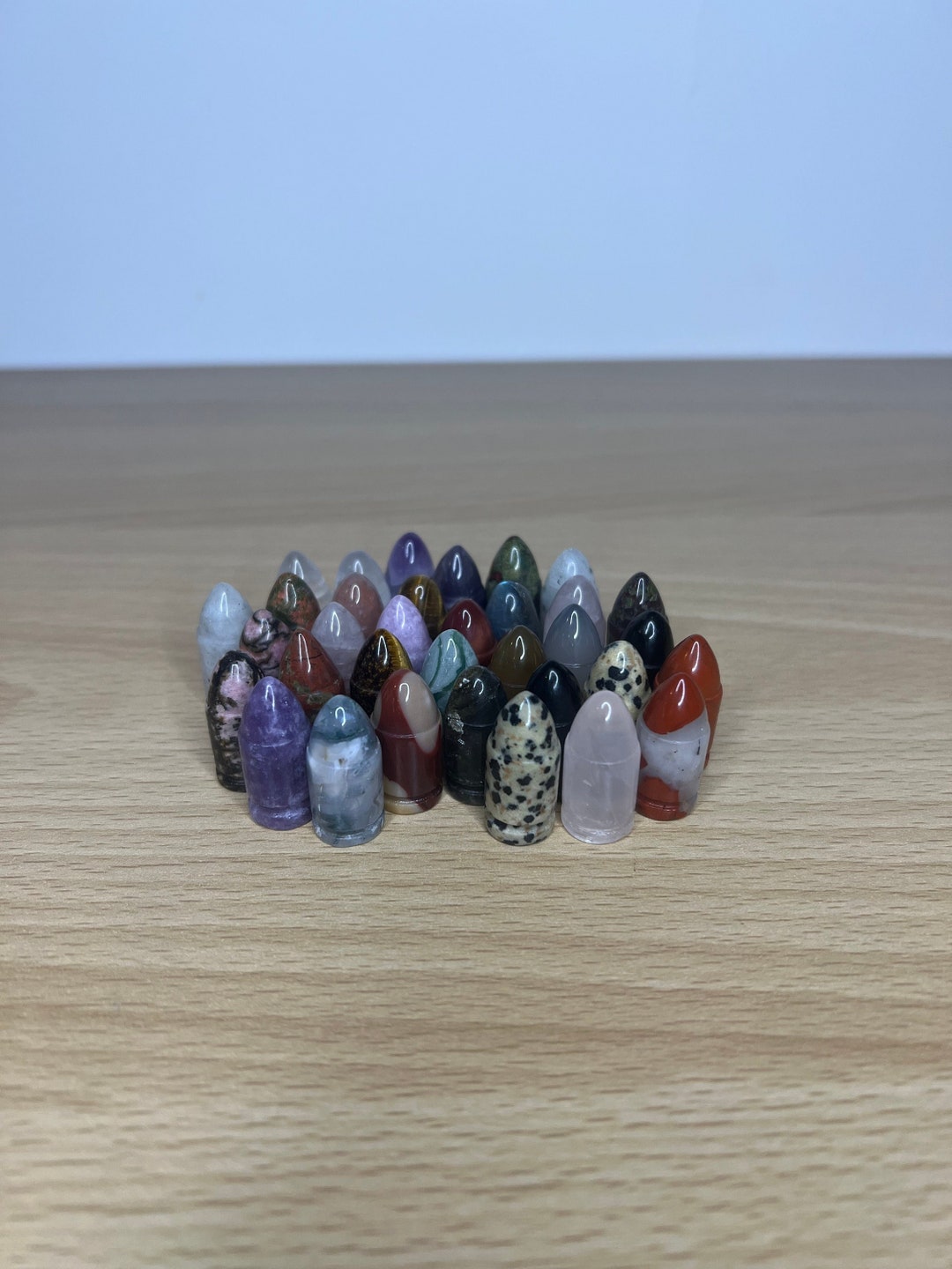 One 1 Mini Bullet Crystal Carving - Etsy UK