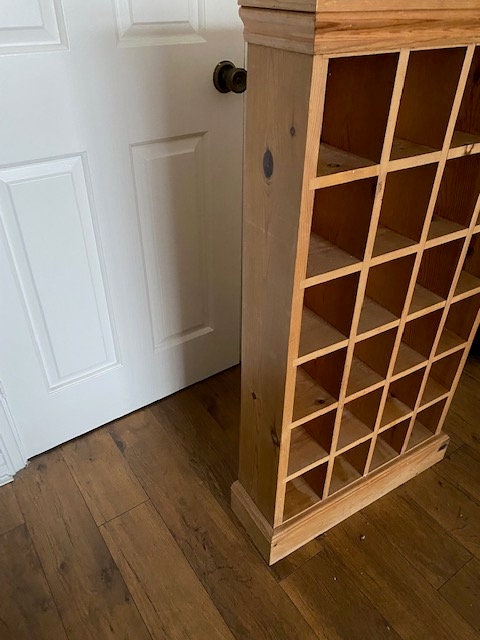 Solid Pine Shelf Unit - Etsy UK