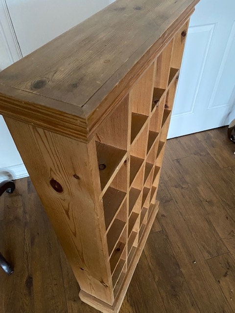 Solid Pine Shelf Unit - Etsy UK