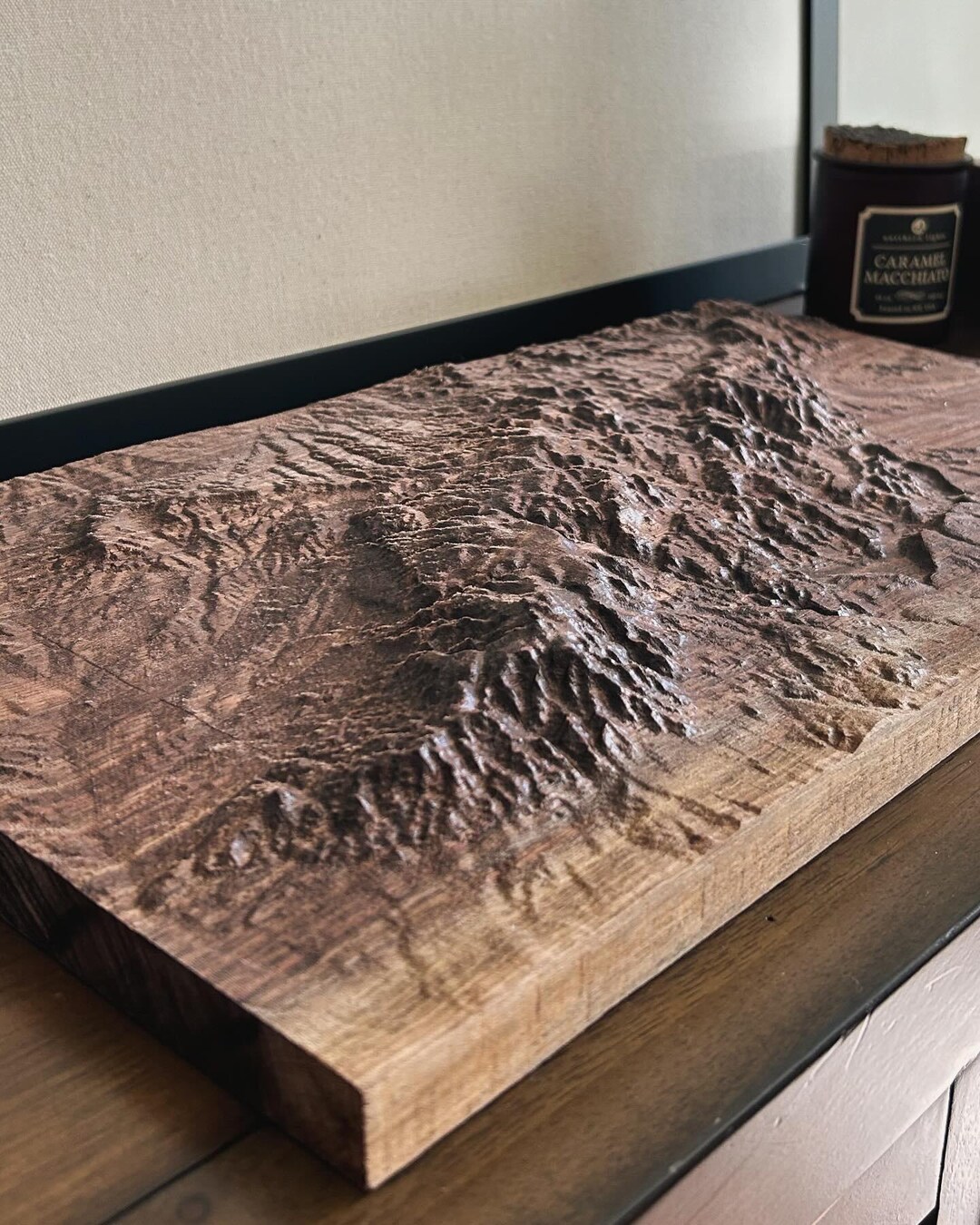 Custom 3D Wooden Topographical Maps/wall Art/cnc Modeling/wall Art - Etsy