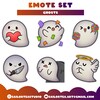 Calico Cat Emote Set | P2U Premade Pack Package Cats Kawaii Kitty Neko ...